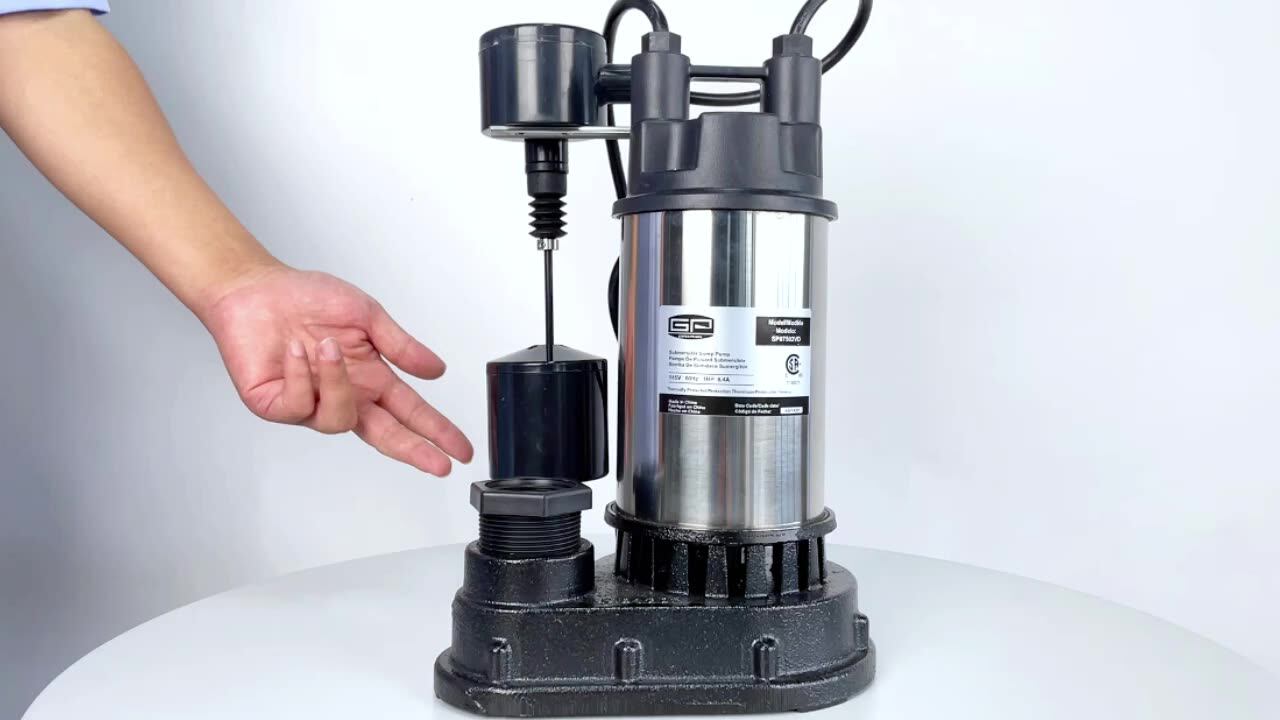 Gp Enterprises Made Submersible Sewage Sump Dirty Water Pump For Home ...