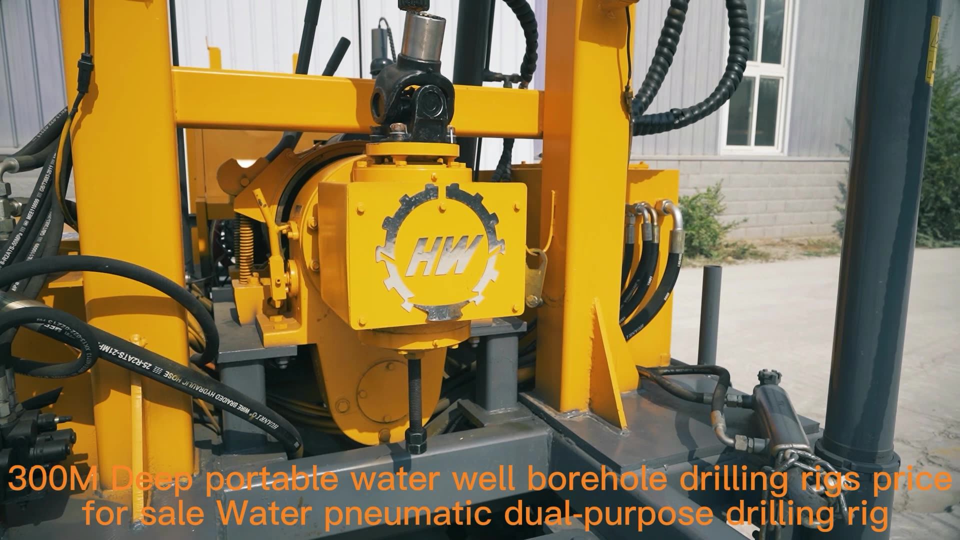 300m Deep Water Well Rig Drilling Machine Portable From China Water ...