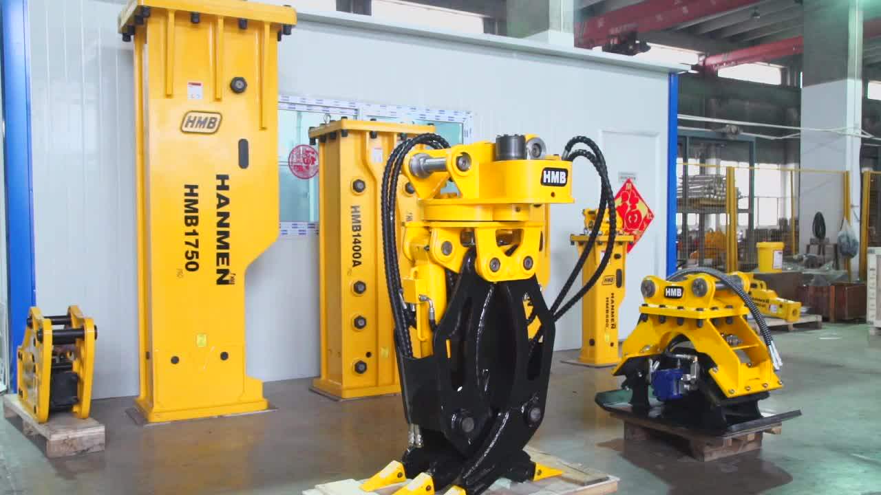 Mini Digger Rotating Wood Grab Log Grapple - Buy Excavator Rotating ...