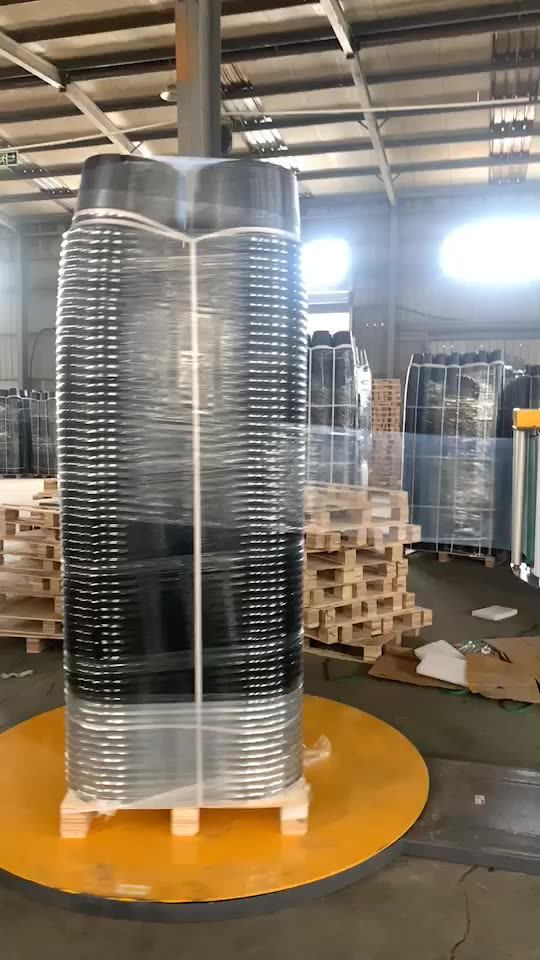 Fully Auto Wrapping Machine Pallet Conveyor Stretch Film Wrapping ...