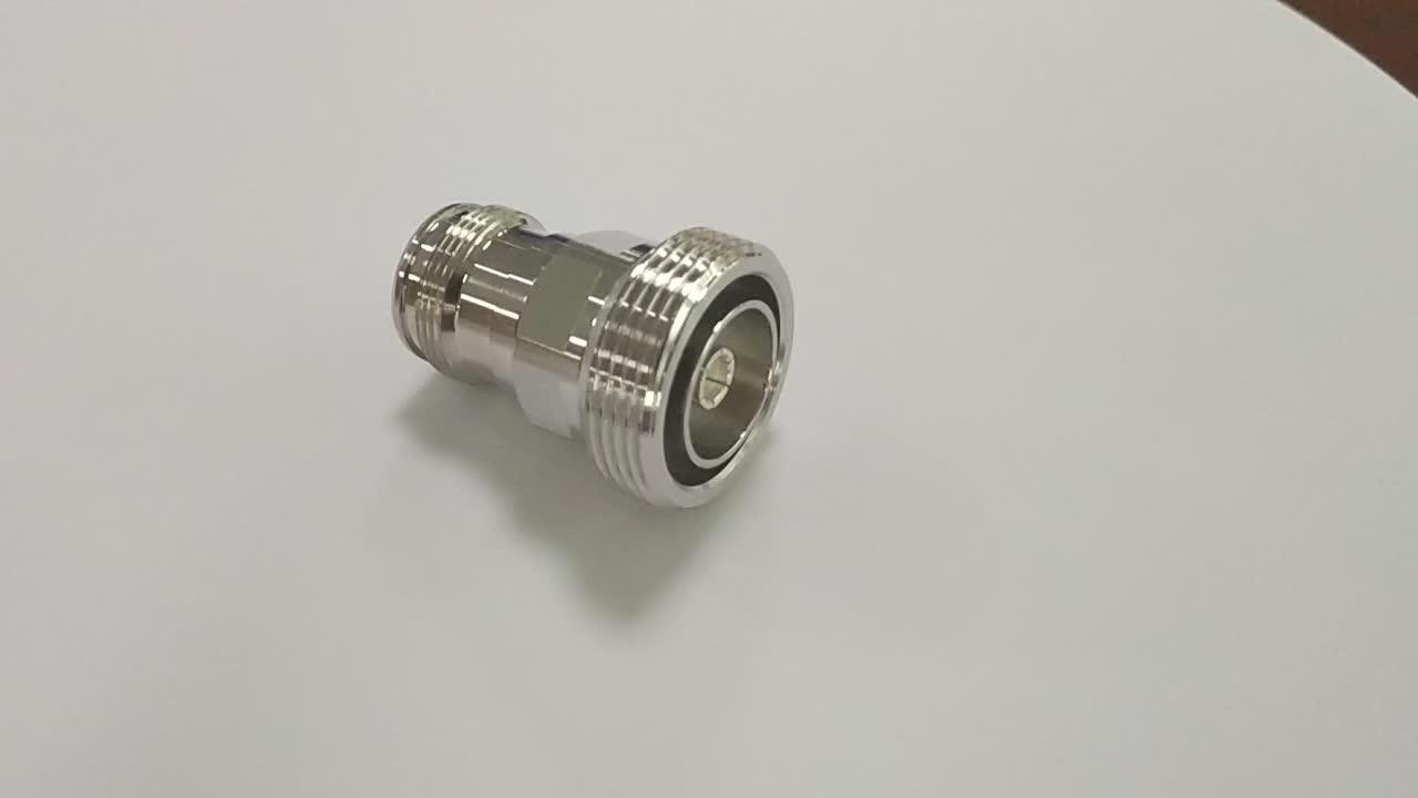 Good Quality 4.3/10 Female To 7/16 Din Female Rf Connector Adaptor ...