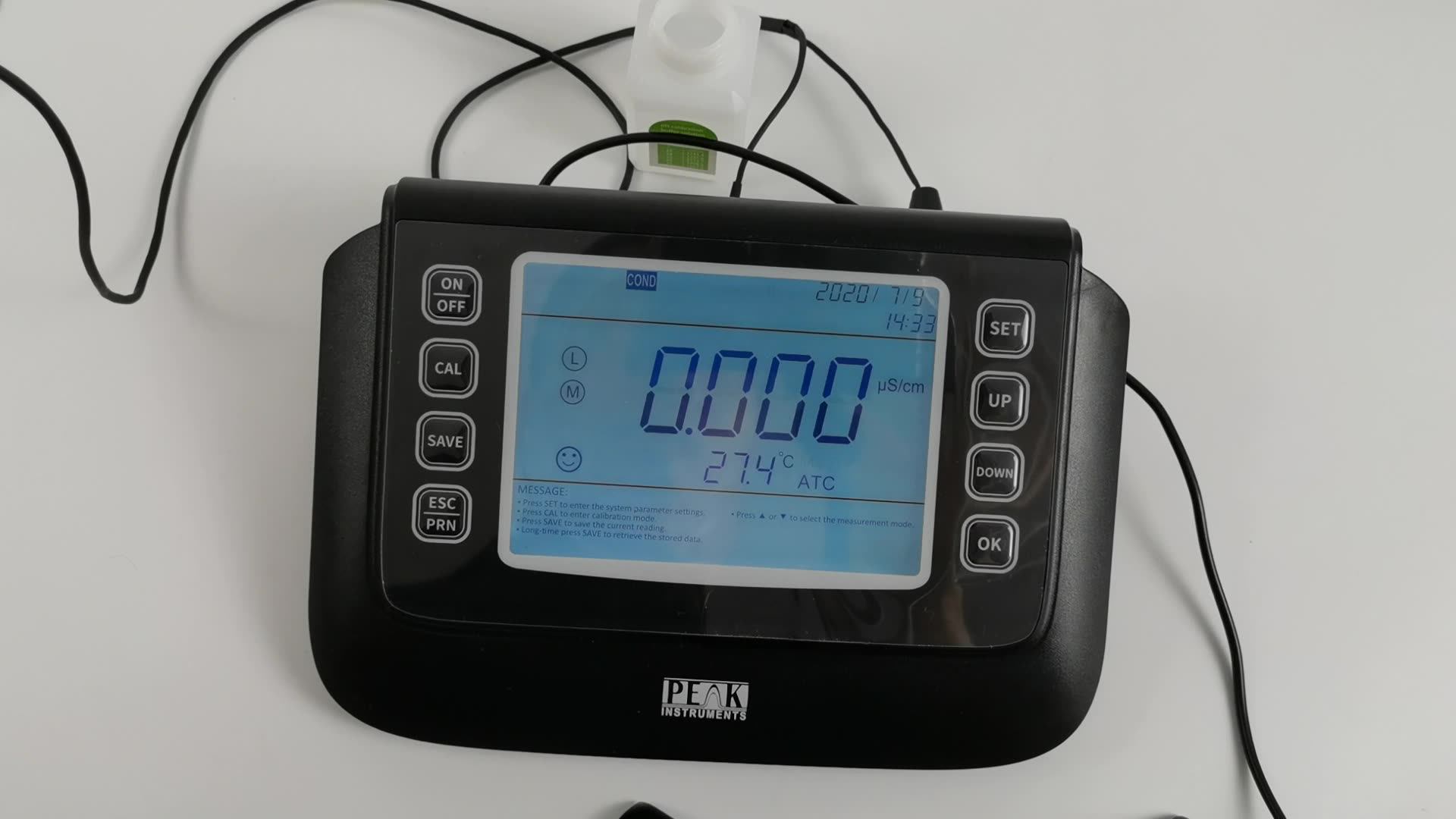 Peak Instruments Benchtop Water Test 1 Point Calibration Electrical ...