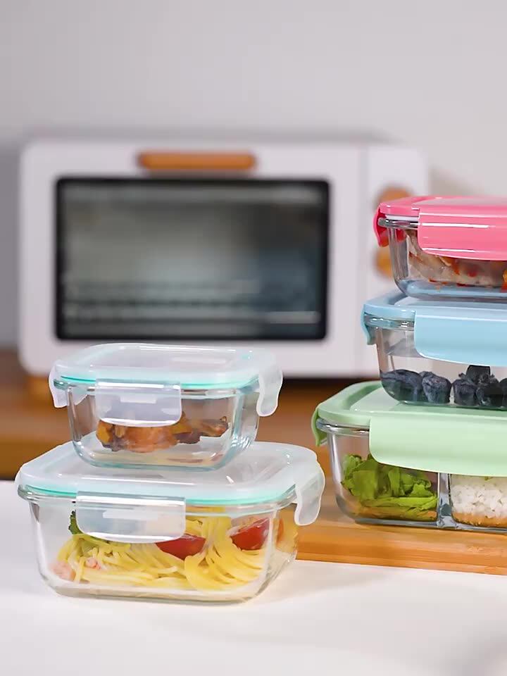 High Borosilicate Heat-resistant Glass Preservation Bowl,Microwave ...