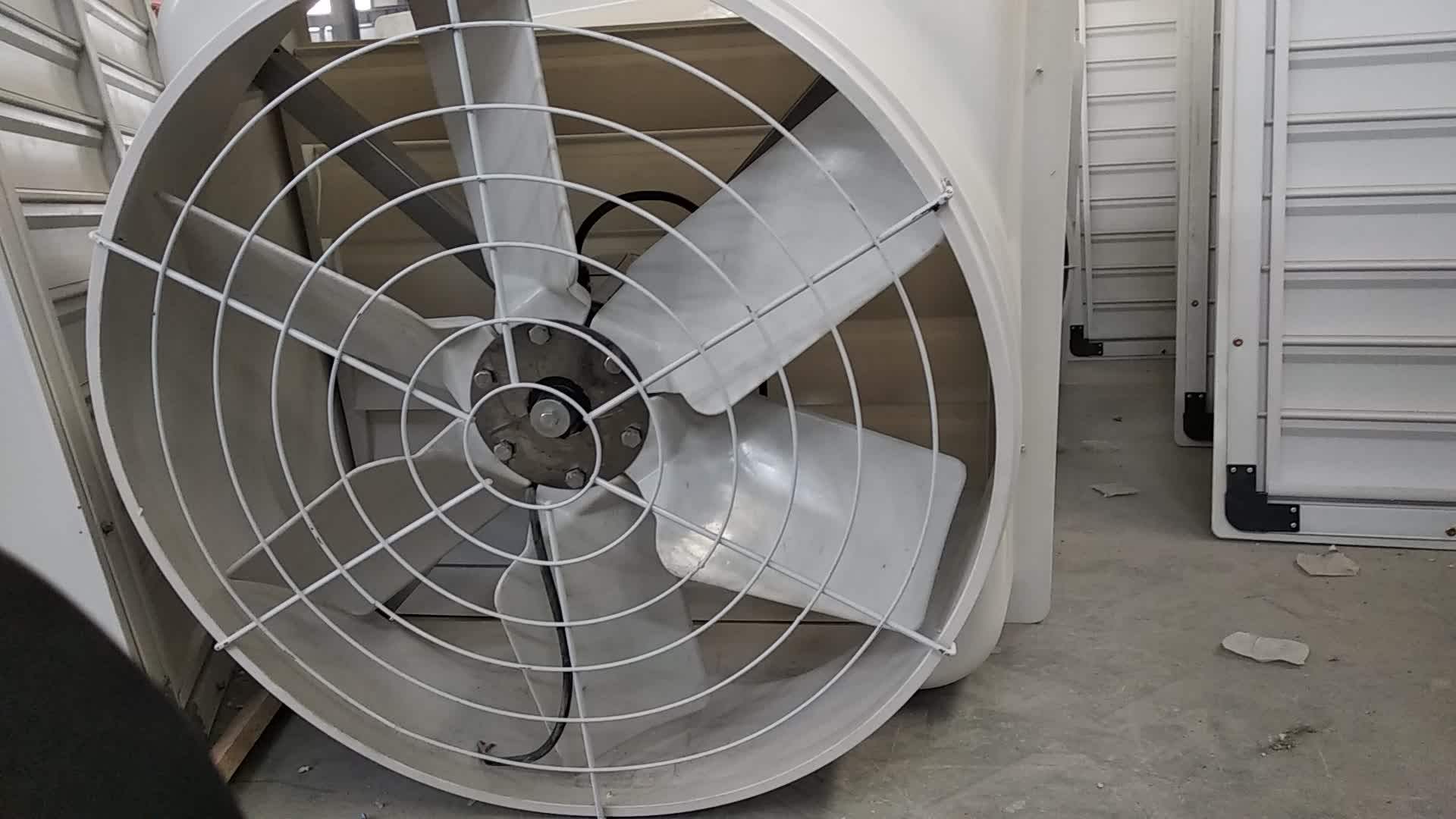 850 Funnel Flow Fans / Fiberglass Cone Fan / Residential Waterproof ...