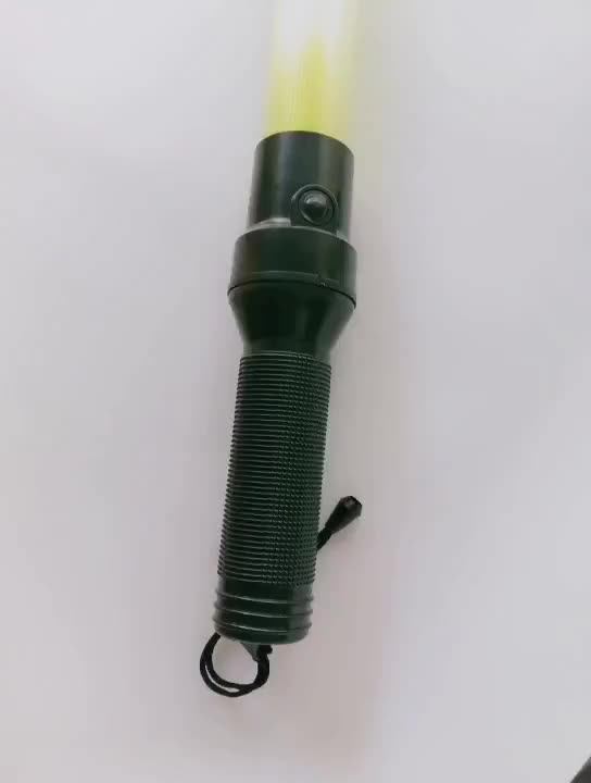 High Visibility Yellow 54cm Plastic Public Security Officer Handheld ...