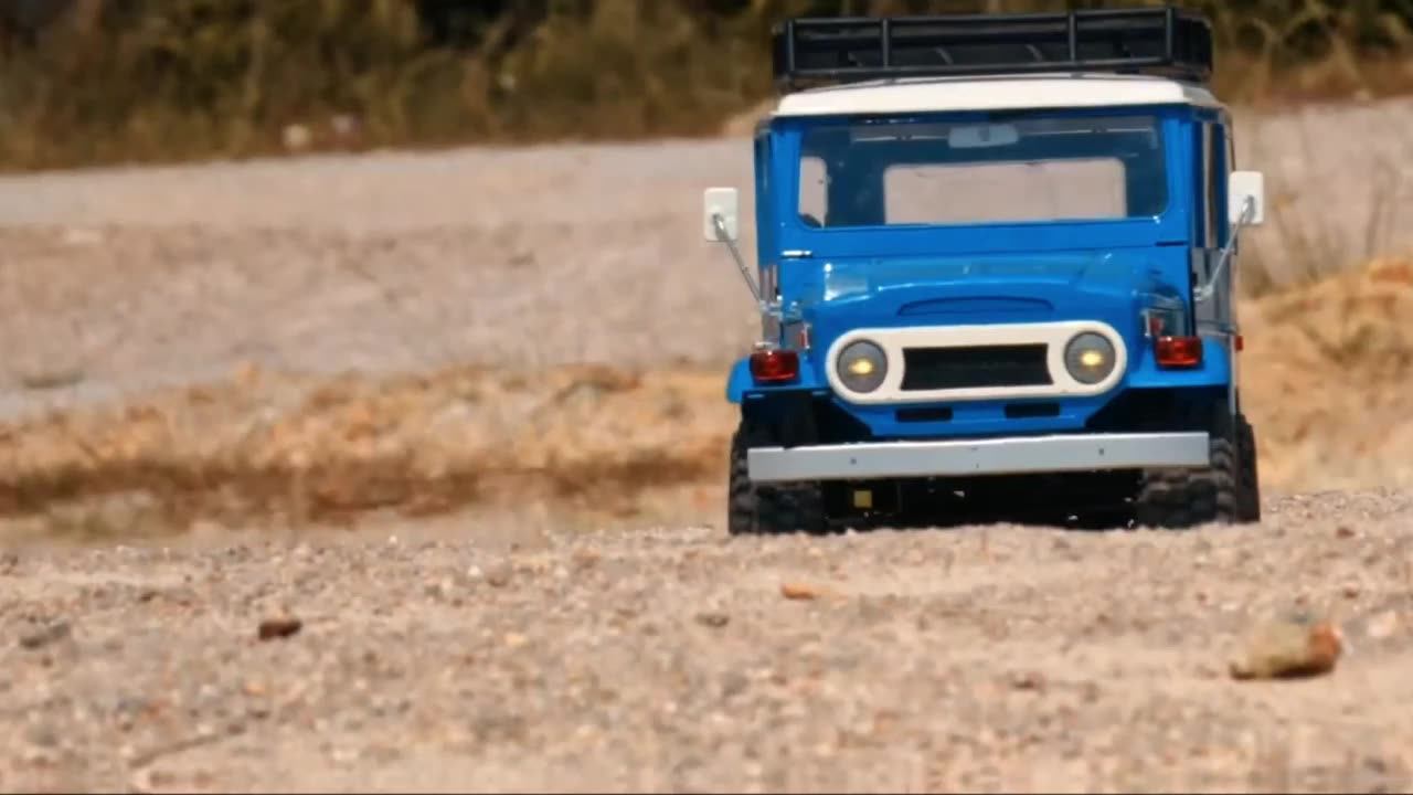 Fms Land Cruiser Fj40 Toyoto 1:10 Scale Off Road Crawler Rs Lights 4wd ...