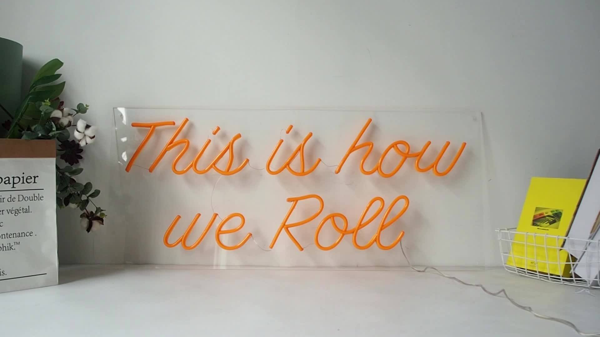 Neon Party Supplies Gift Made Of Led Neon Sign - Buy Neon Party ...