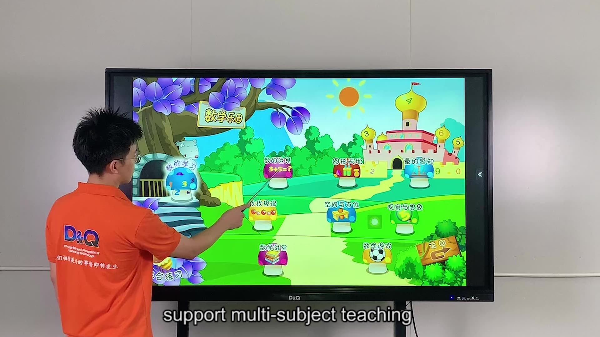 75 Inches Interactive Smart White Board Infrared Touch Screen ...