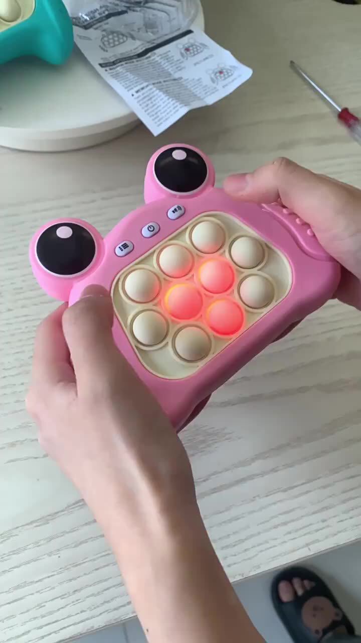 999 Levels Electronic Quick Push Pop Bubbles Game Console,Upgraded Pop ...