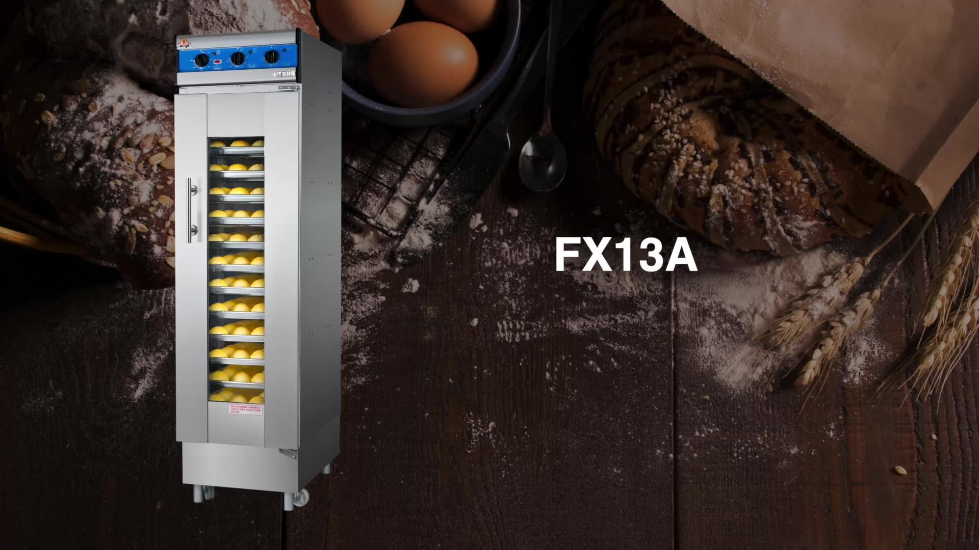 Vertical Standing Single Door Electric Spray Prover Commercial Electric ...