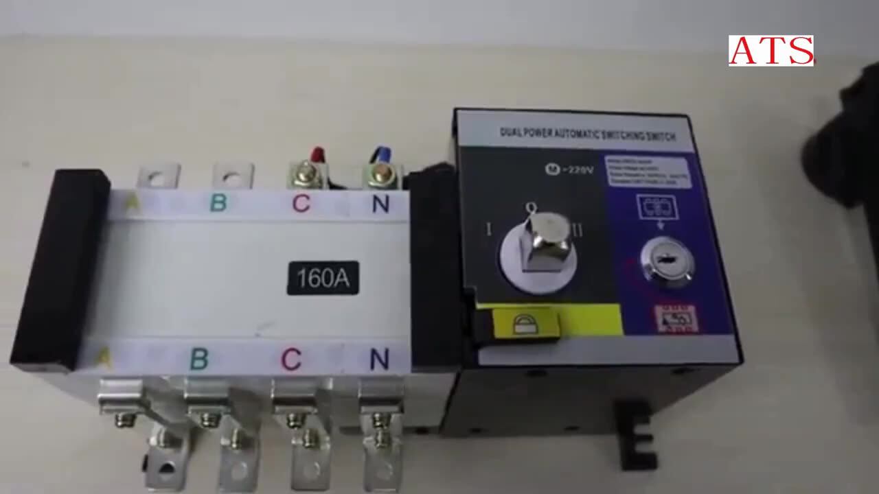 Automatic Transfer Switch Ats 250a 4 Pole Changeover Switch Single ...