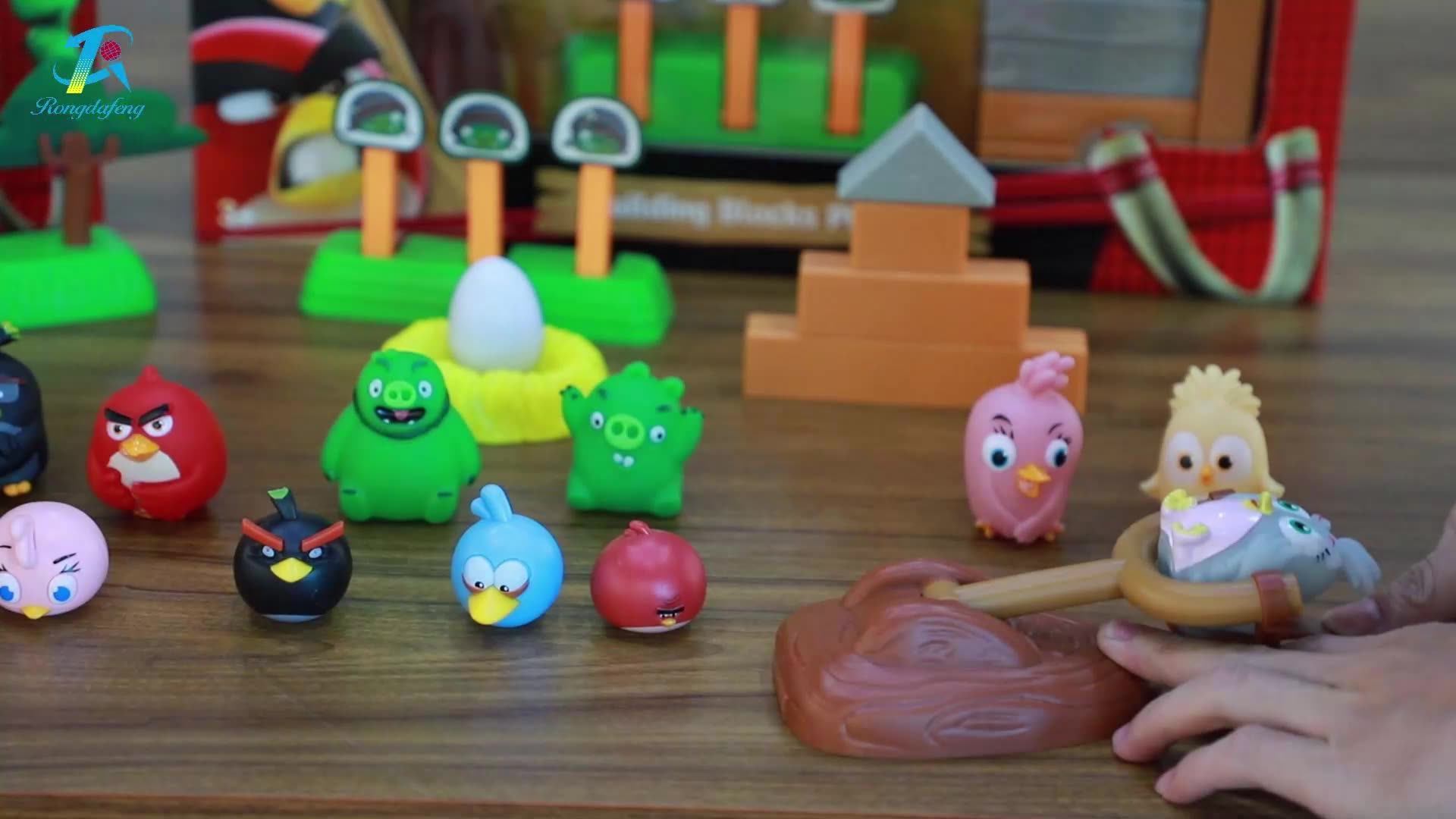 Birds Angry Action Figure Space Table Games Children's Puzzle Slingshot ...