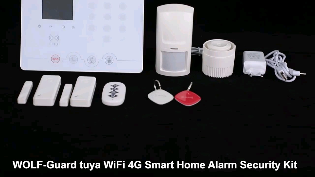 Quality And Cheap Tuyasmart 4g Alarm Hub Smart Life Gsm Barglar ...