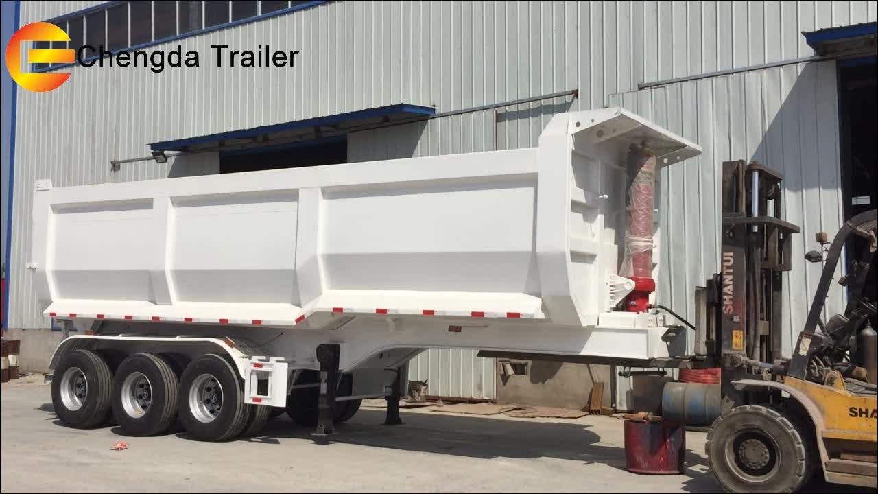 Farm Semi Dump Trailer Hydraulic Small Dump Trailer For Sale - Buy Farm ...