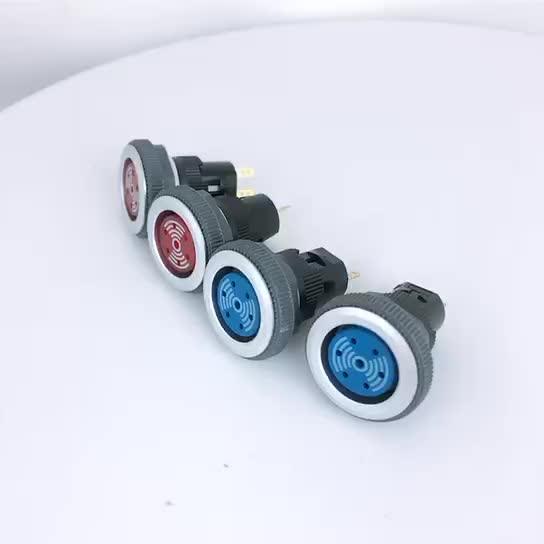 Buzzer Alarm Diameter 16mm Or 22mm With Led Lights 12v 24v Mini Small ...