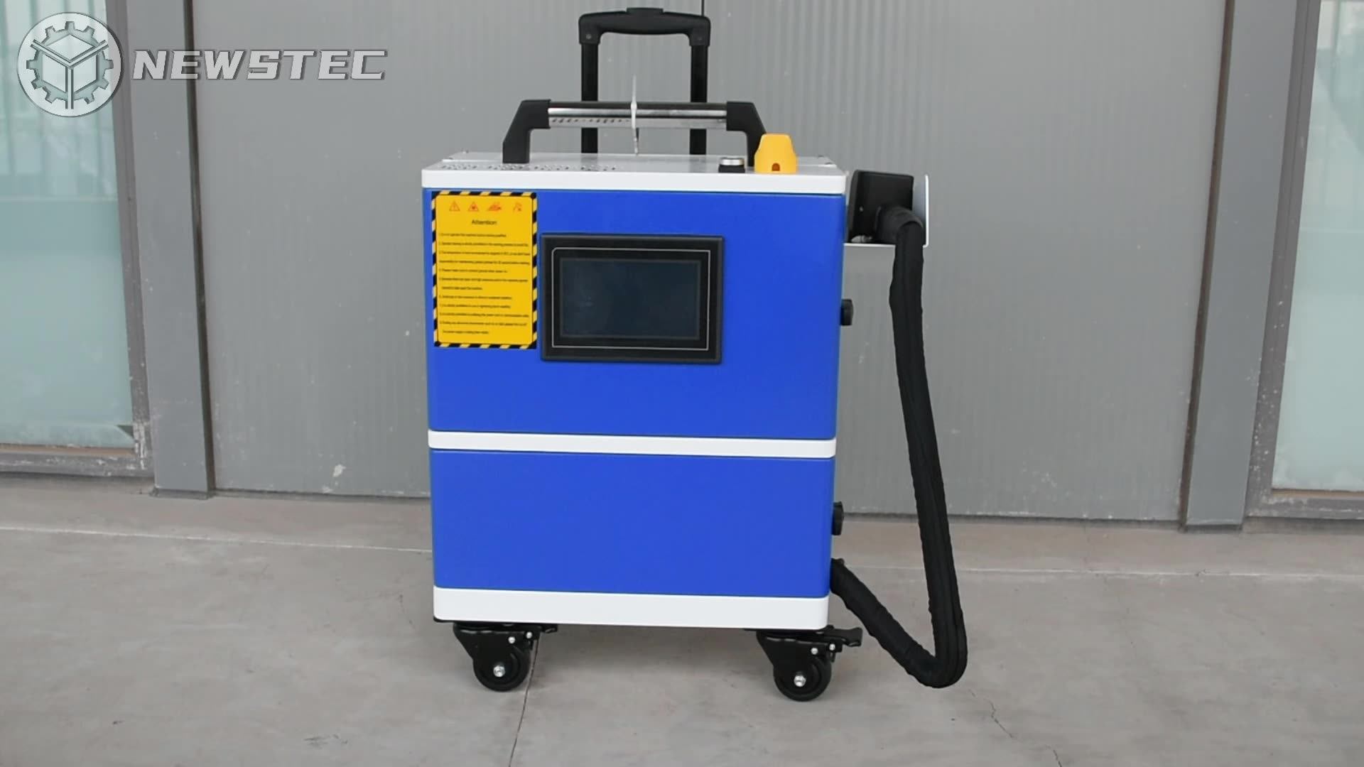 Portable 100w 200w 300w 500w Pulse Laser Cleaning Machine For Mold ...
