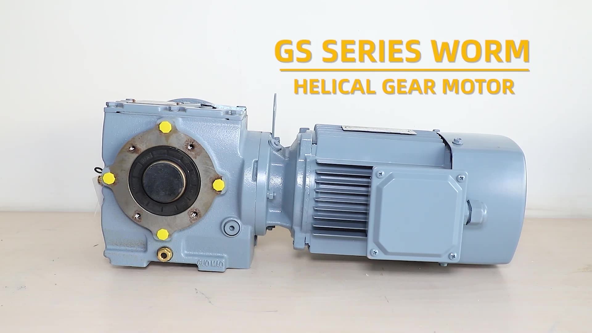 K89/79/109 Series 90 Degree Gearbox Helical Bevel Geared Motor 3kw 4kw ...