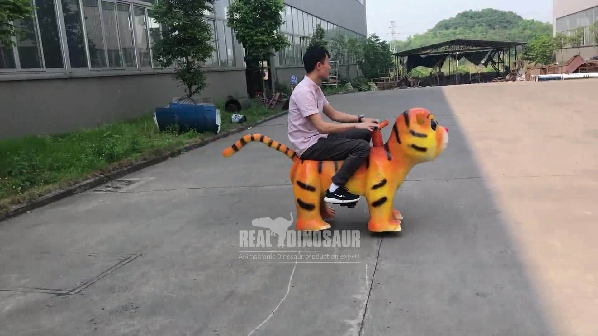 Shopping Mall Playground Ride Artificial Animal Ride For Kids - Buy Paw ...