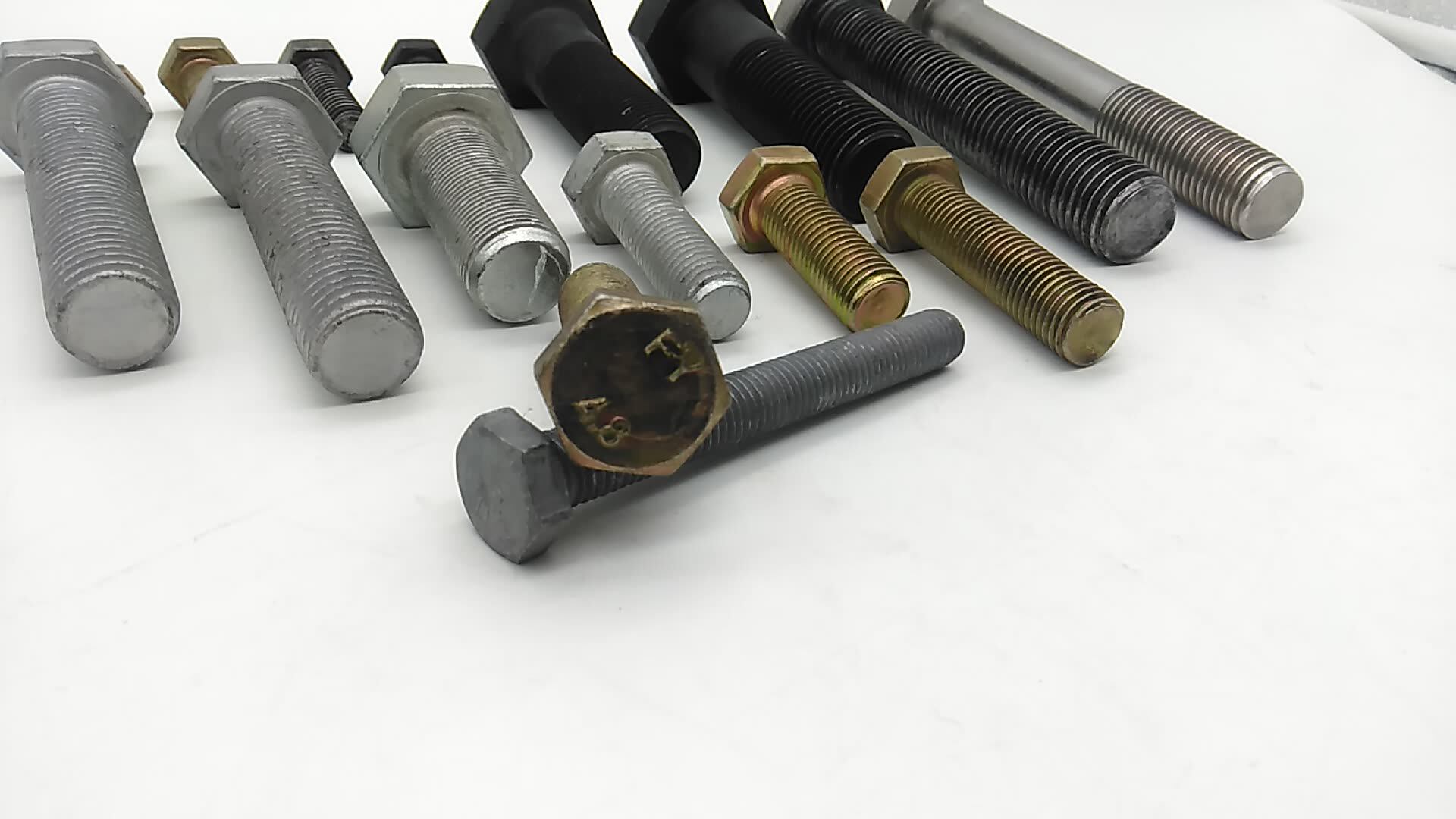 Geomet 500 Dacromet Surface Treatment Service Black Zinc Hex Bolt High ...