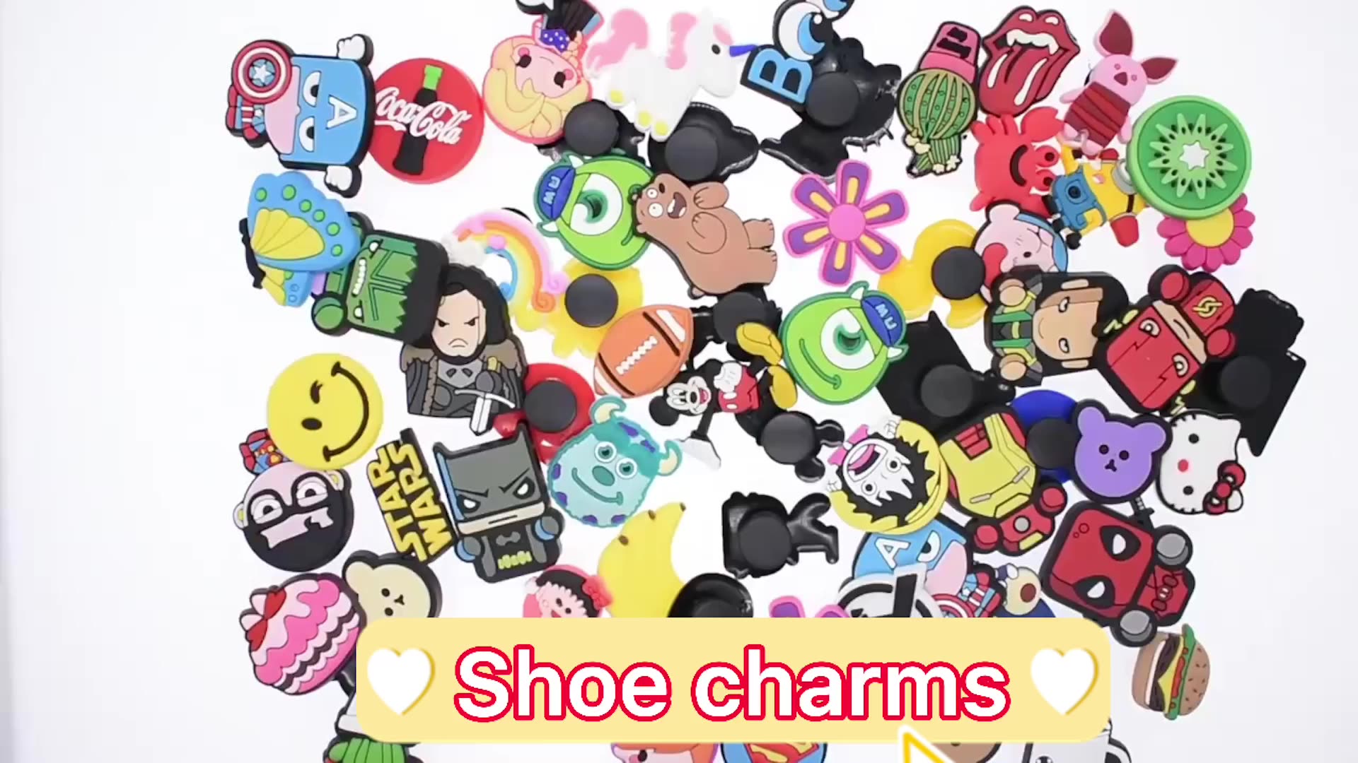 2000 Assorted Designs Available Designer Charms For Diy Croc Shoes ...
