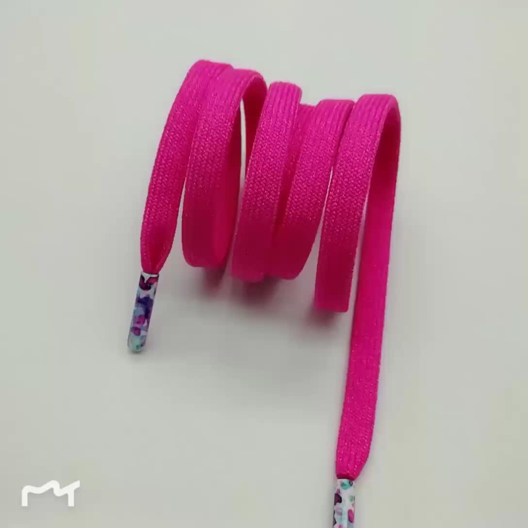 New Material Flat Flashing Drawstring Cord With Plastic Tips Custom ...