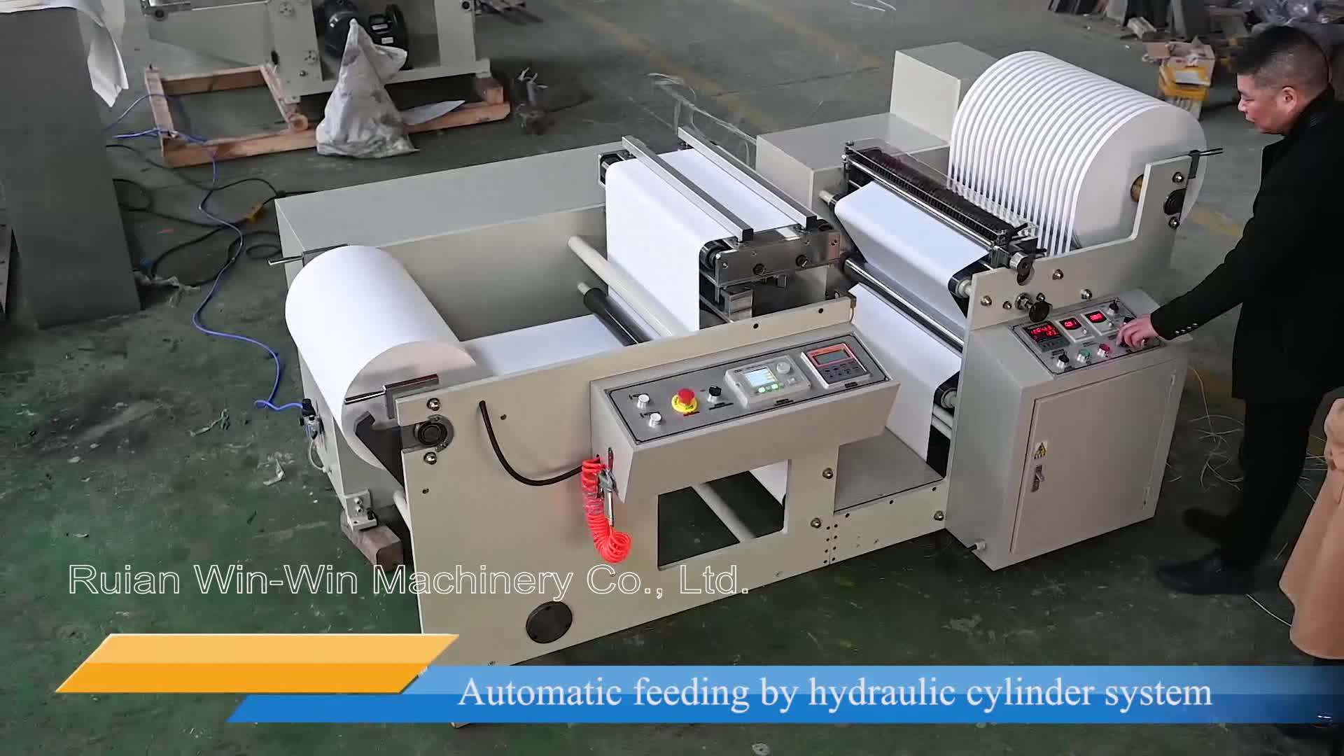 Paper Drinking Straw Roll Slitting And Rewinding Cutting Machine For ...