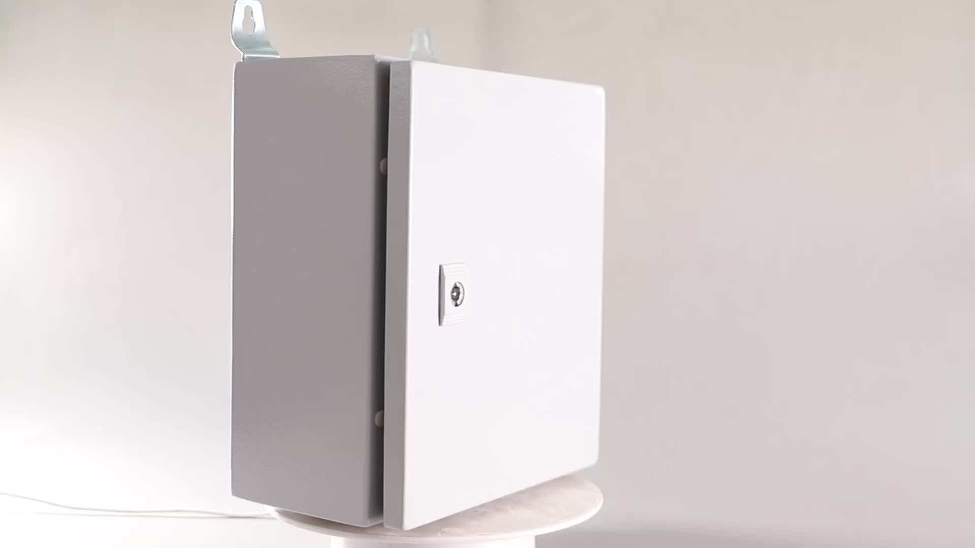 B&j Outdoor Wall Mount Enclosure Ip66 Waterproof Electrical Metal Power ...