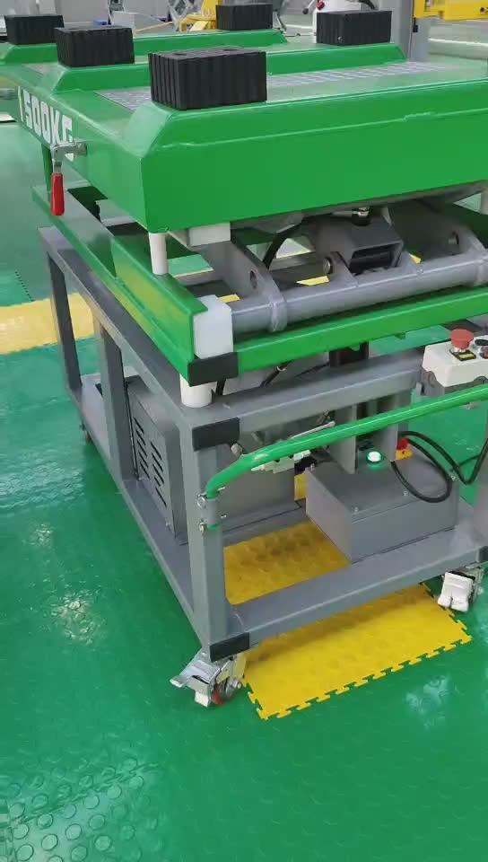 Aa4c Ev Battery Pack Lifting Platform 1500kg Pneumatic & Electrical ...