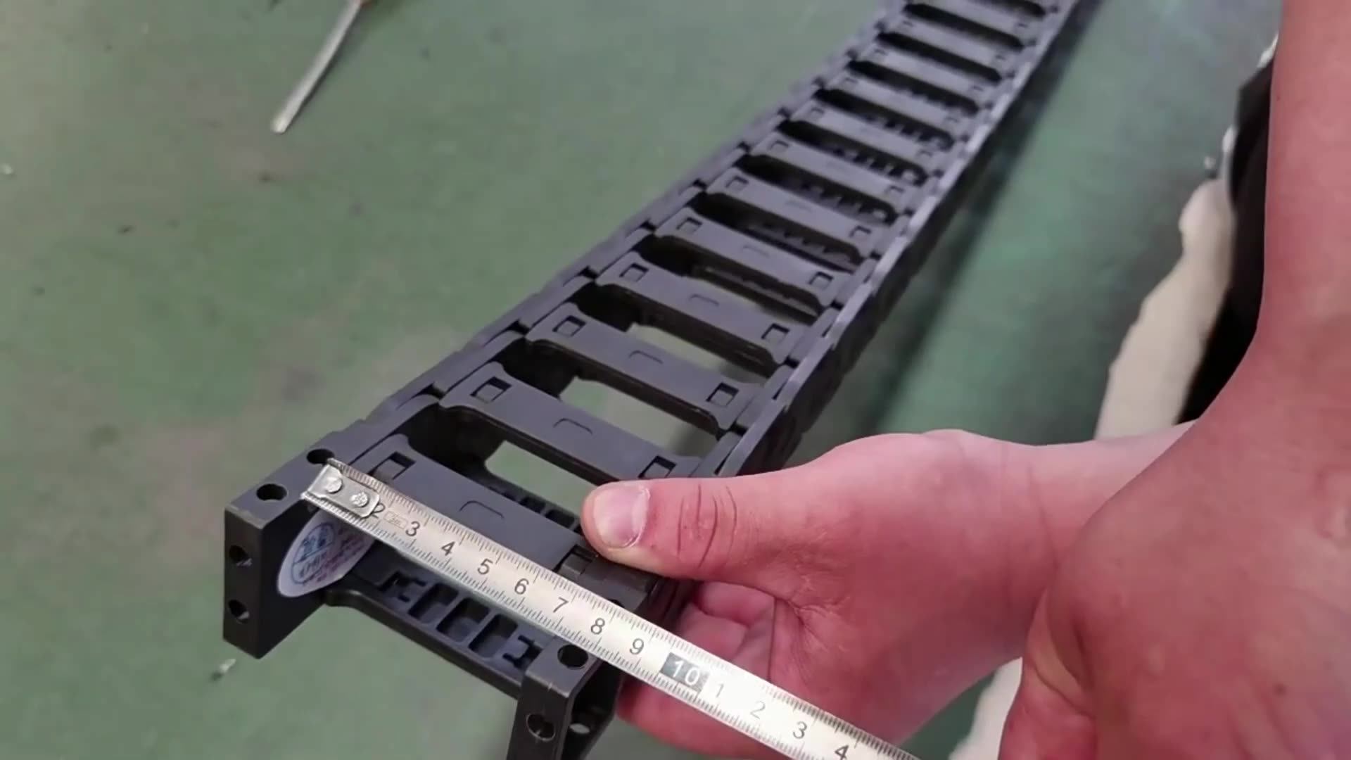 Conveyor Chain Electrical Cable Tray Bridge Type Plastic Nylon Cnc ...