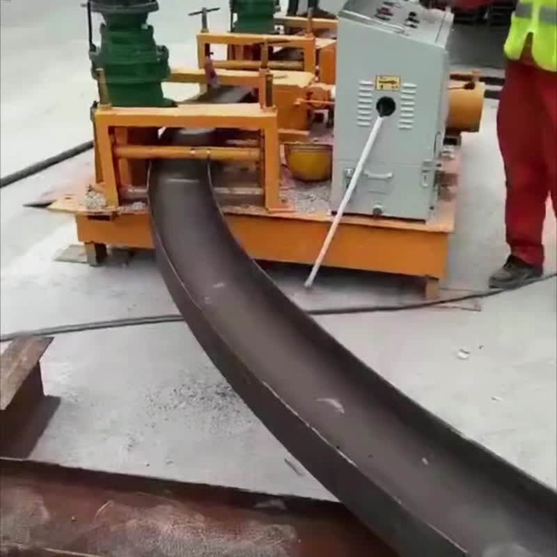 C-channel I Beam Steel Bar Bending Machine Hydraulic H Beam Steel Arch ...