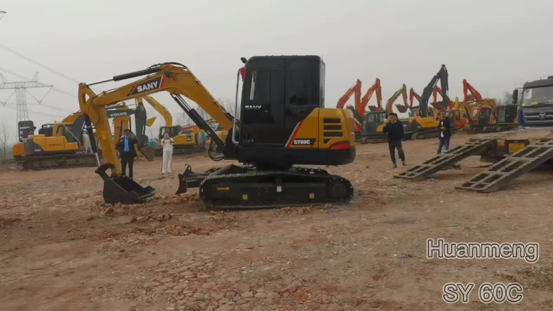 Secondhand Sany Sy60c Chinses Cheap Excavator Sy60c/sy55c/sy65c/sy135c ...