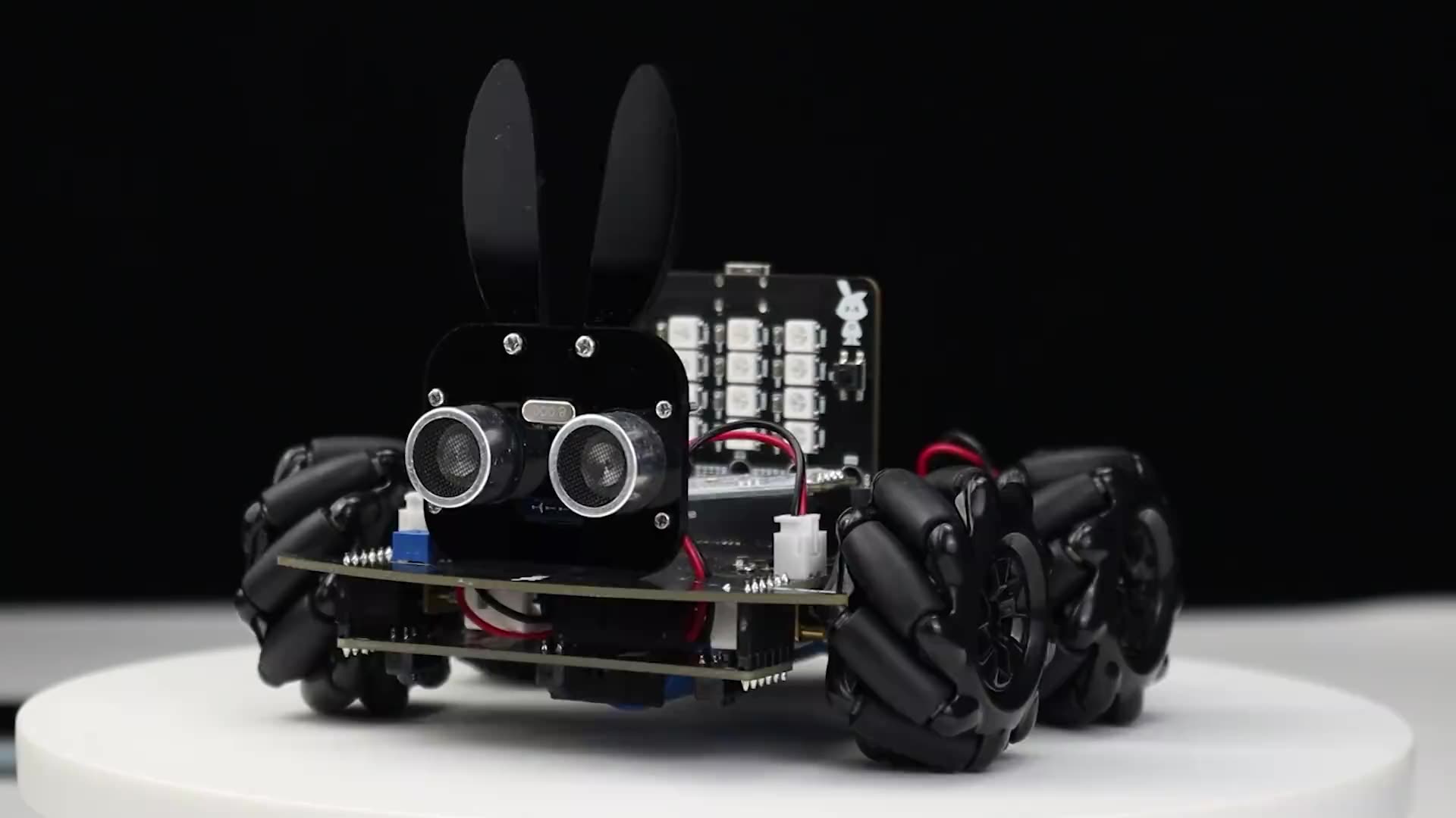 Factory Microbit-style Smart Car Robotic Kit 328p Open Source Pocket ...