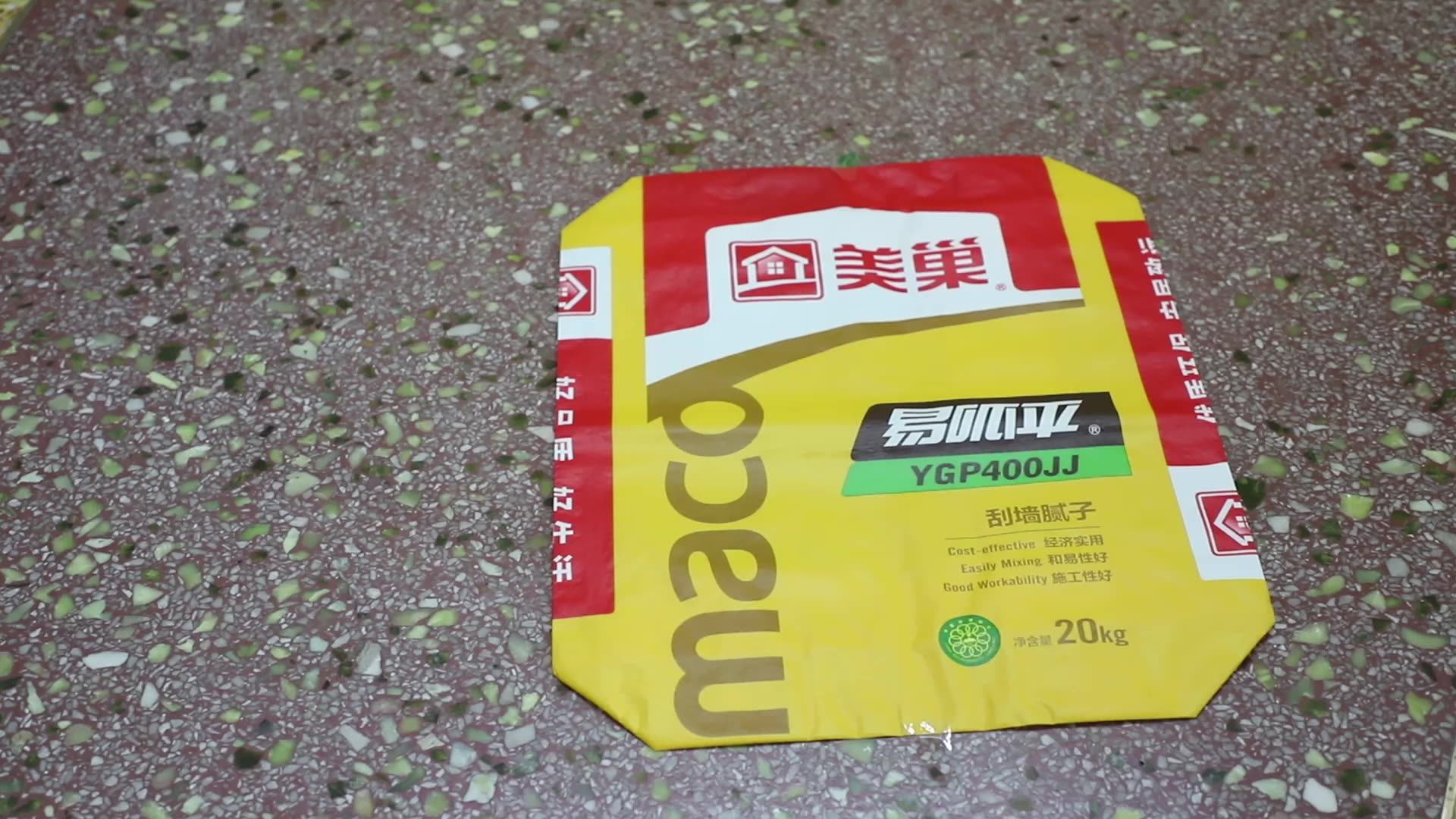 Professional Supplier Kraft Paper Bag Cement Dry Mortar Plastic ...