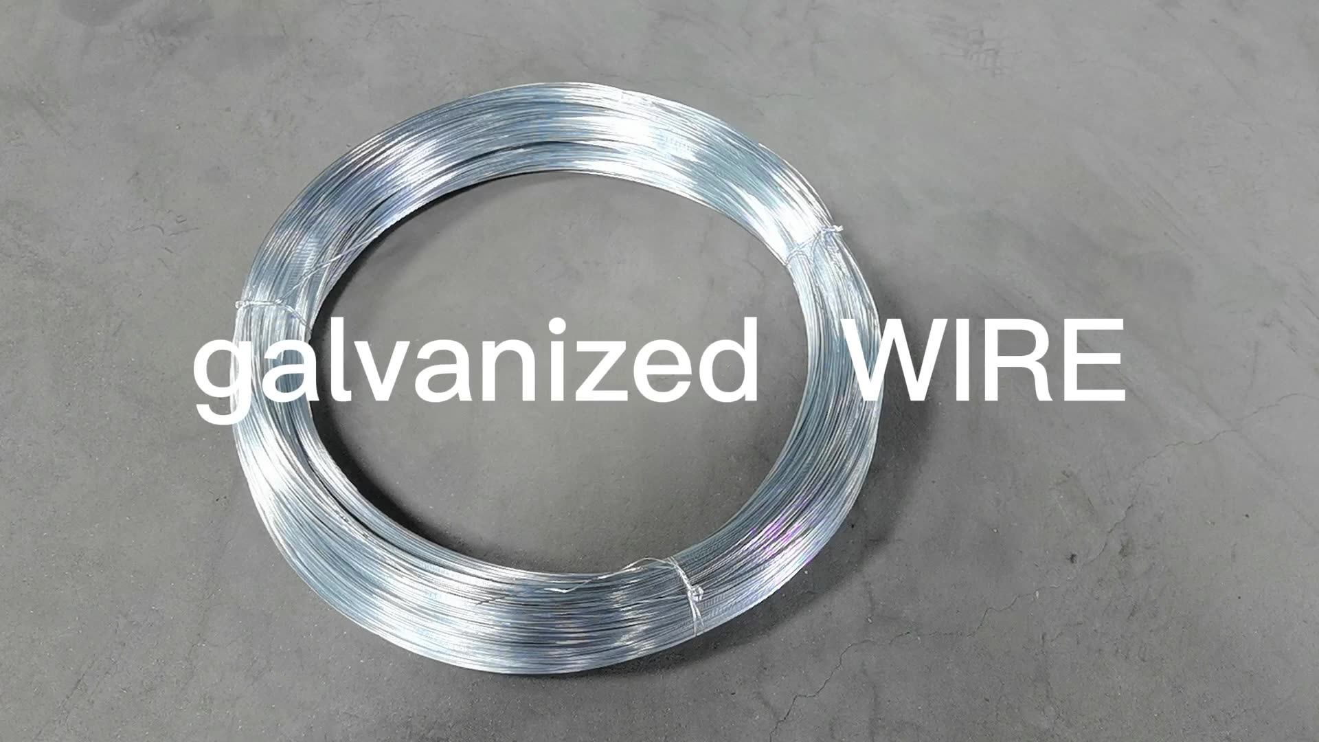 Bwg 12 Electro Galvanized Loop Tie Wire Binding Wire Low Carbon Hot ...