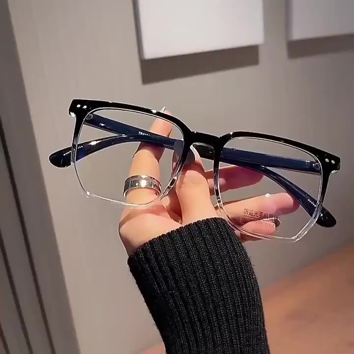 Good Quality Custom Logo Anti Blue Light Blocking Glasses Oversized ...