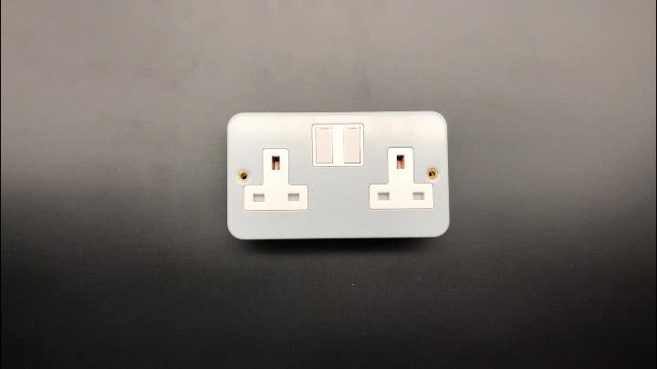 Double Sockets Wall Sockets And Switches Electrical Switch Socket - Buy ...