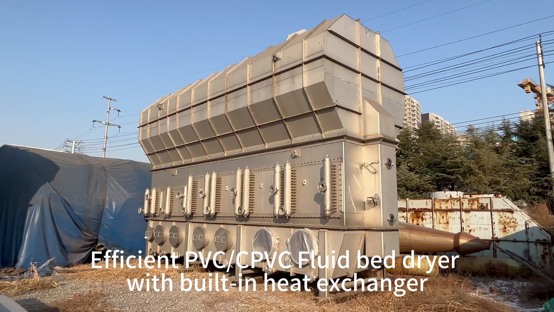 Stable Operation Pcv/cpvc Fluid Bed Dryer Machine Fluid Bed Dryer Fluid ...