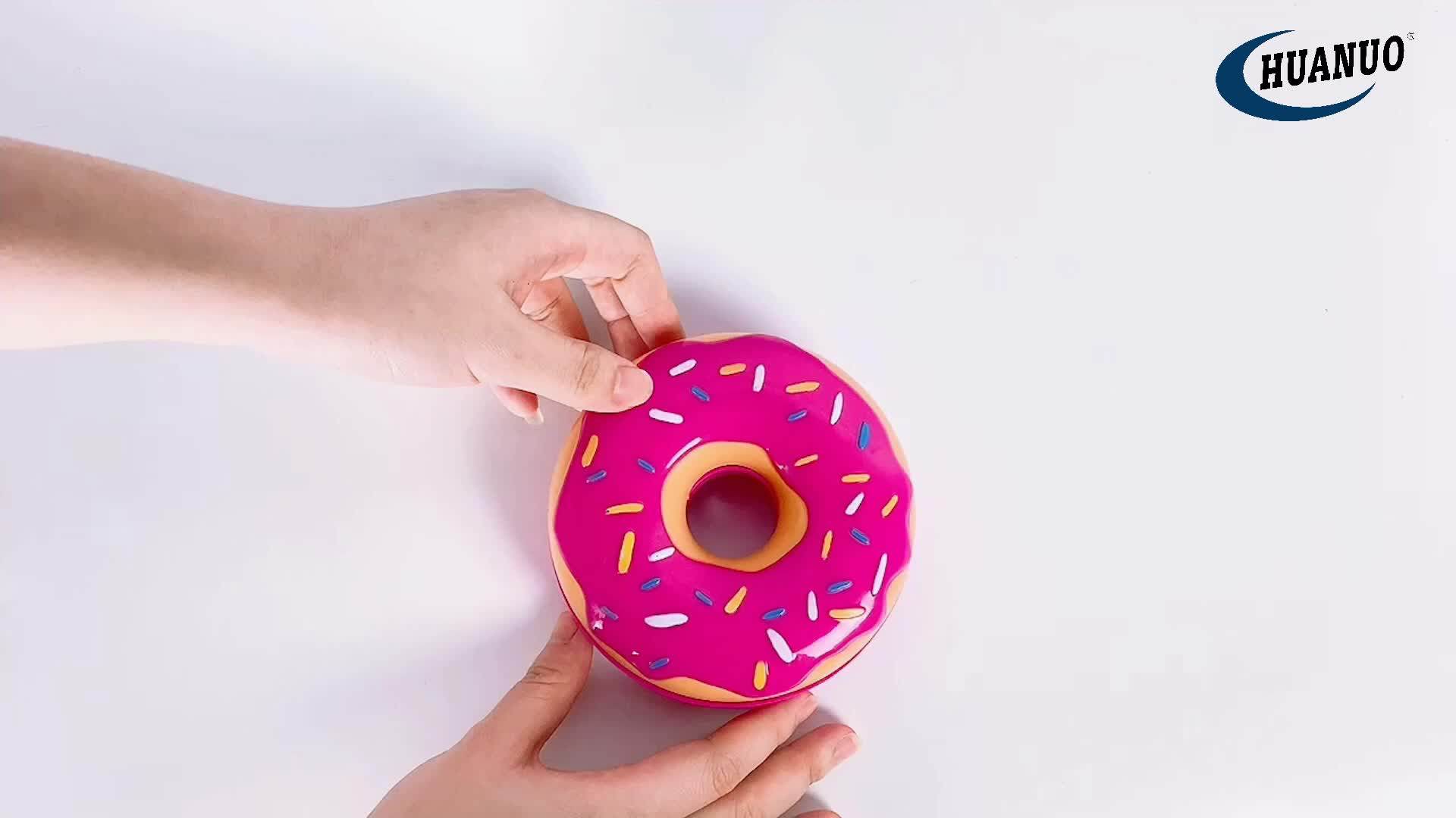 Donut Kids Cosmetics Games Kit Dressing Make Up Plastic Toy Makeup Set ...