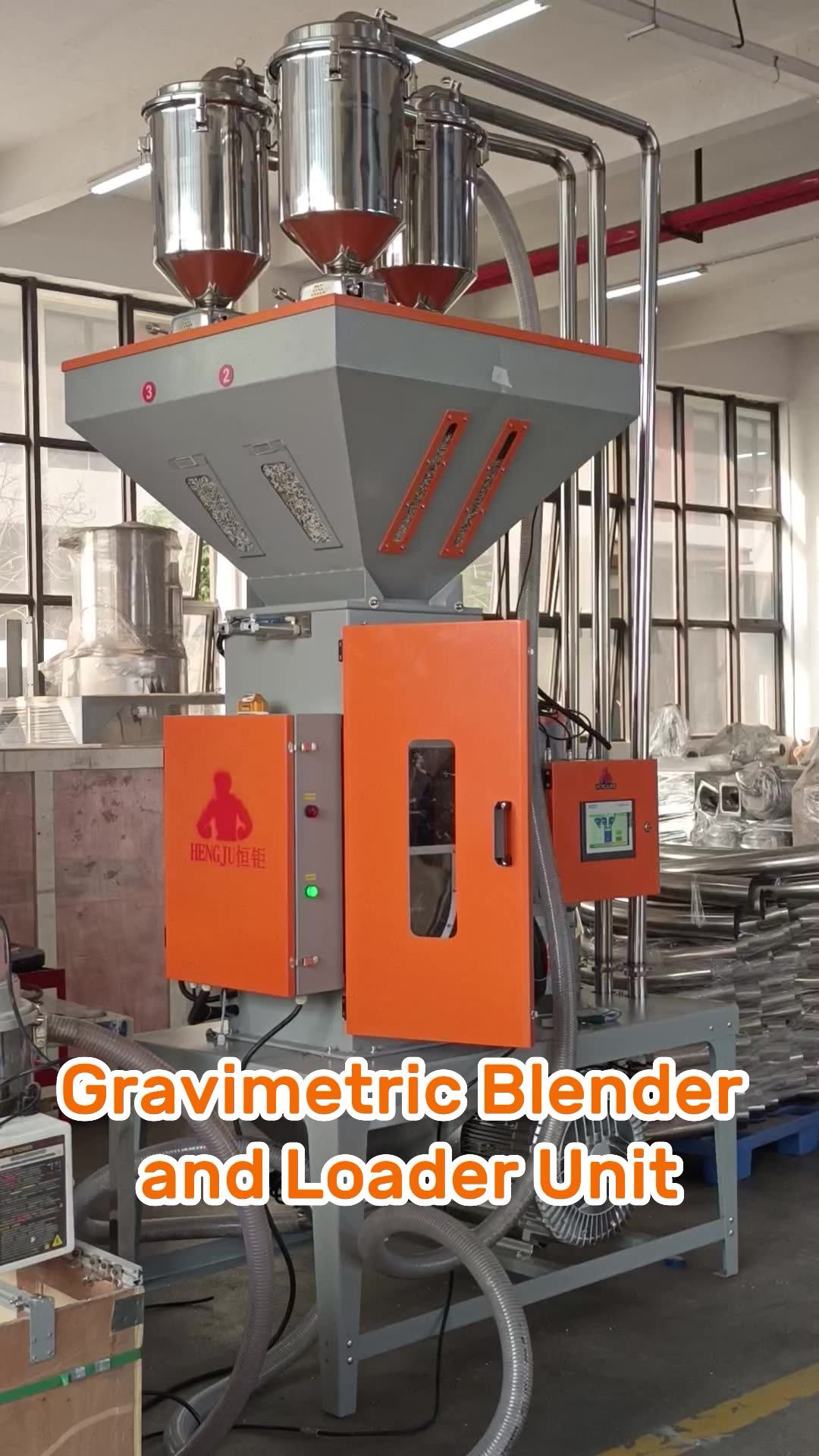 Gravimetric Batch Blender Scale Gravimetric Blender For Plastic Industry - Buy Scale Gravimetric ...