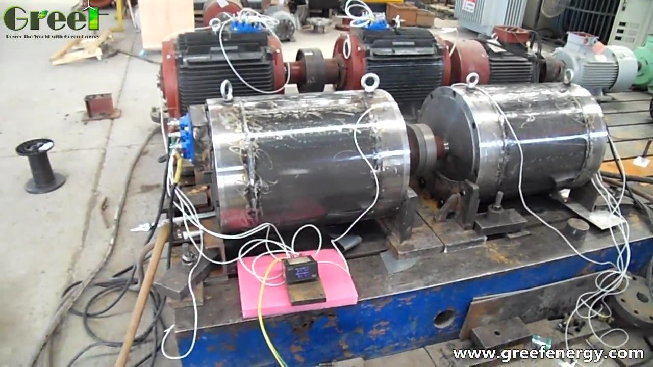 20kw 50 Rpm Permanent Magnet Generator,High Quality Low Speed ...
