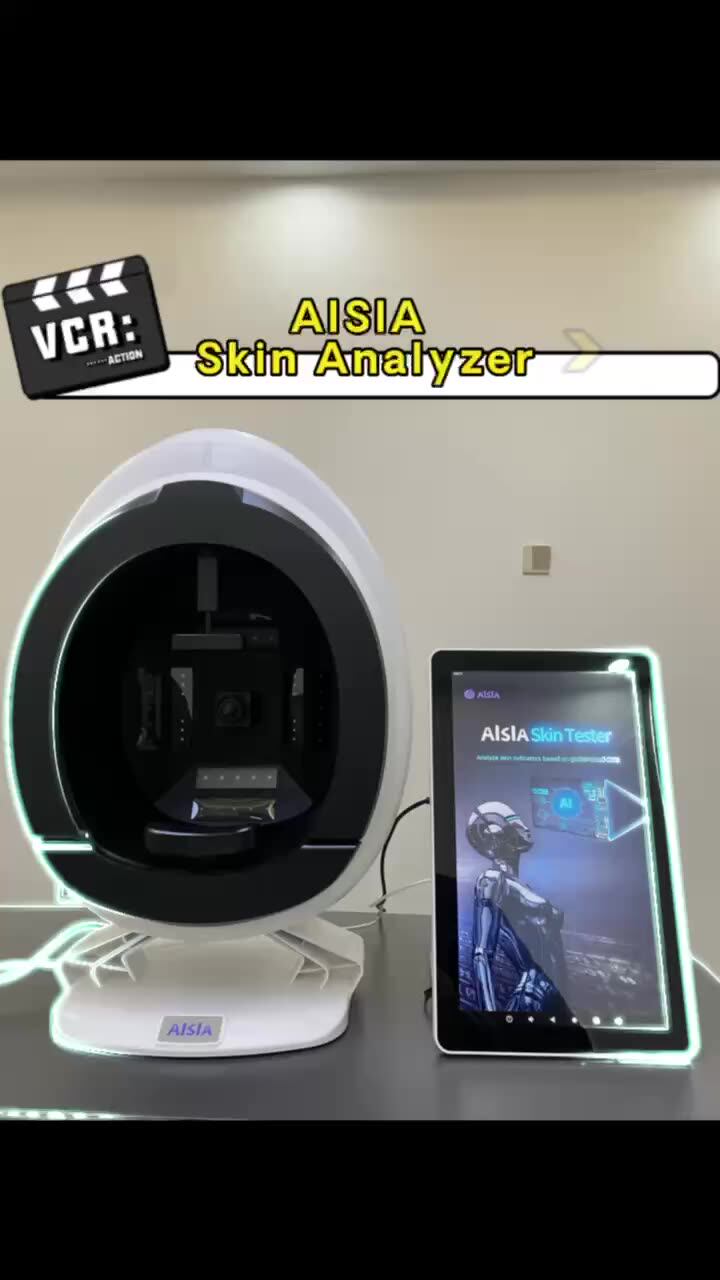 Portable 3d Ai Face Skin Diagnostics Analyzer Facial Tester Scanner ...