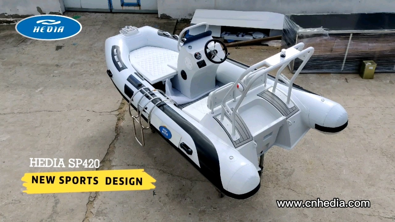 Hedia Aluminum Hull Sport Rib Boat 420 Speed Boat - Buy Yamaha Speed ...
