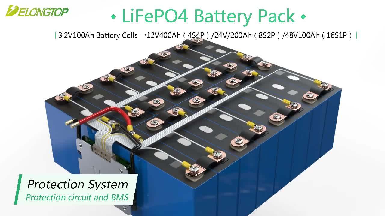 แรงดันไฟฟ้า48v และความจุ100ah แบตเตอรี่ลิเธียมไอออน10kw - Buy Lifepo4 ...