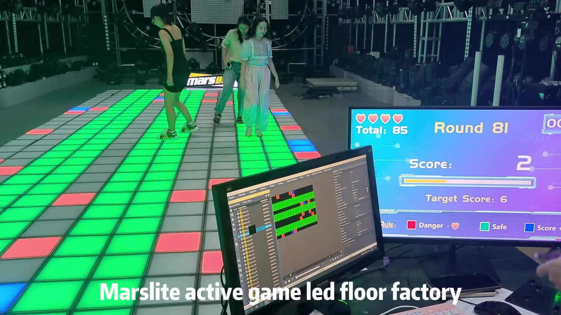 Marslite Active Game Led Floor Interactive Led Floor Light Pro Activate ...