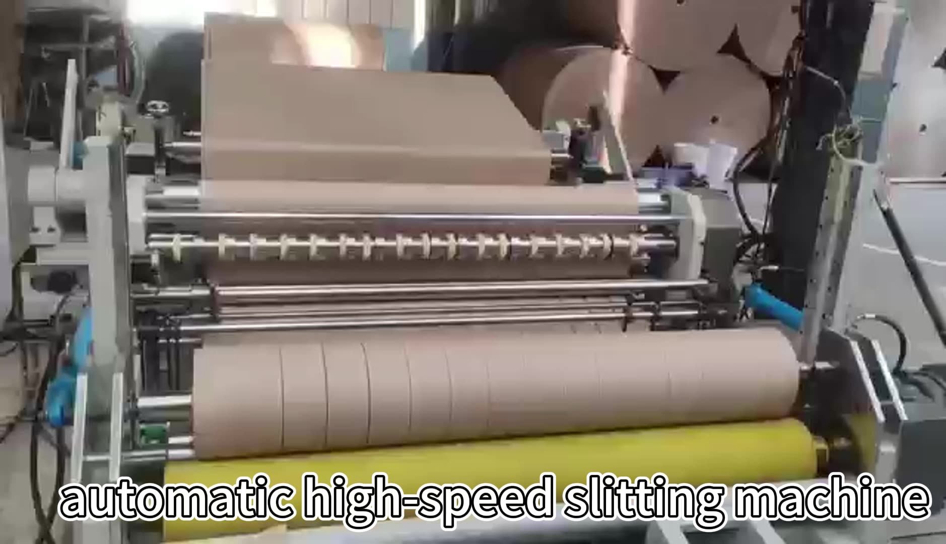 Automatic Cash Register Roll Slitting Processing Machine Paper Bopp ...