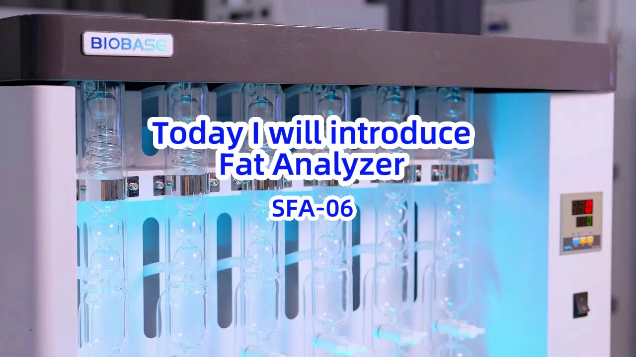 Biobase Fully Laboratory Soxhlet Fat Analyzer Laboratoray Automatic Soxhlet Extraction Sfa-06s ...