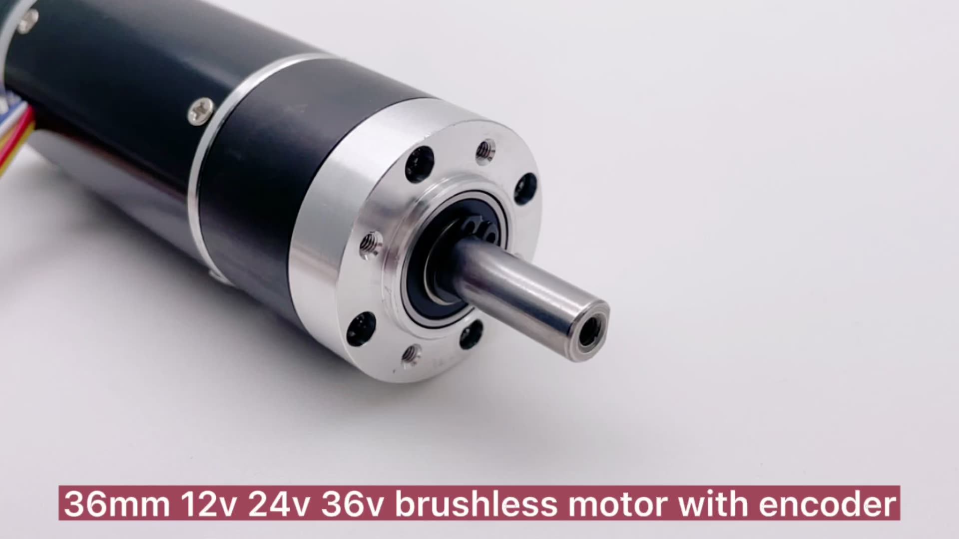 Micro Brushless Gear Motor 12 Volt 24v 36mm Planetary Gearbox Reducer ...