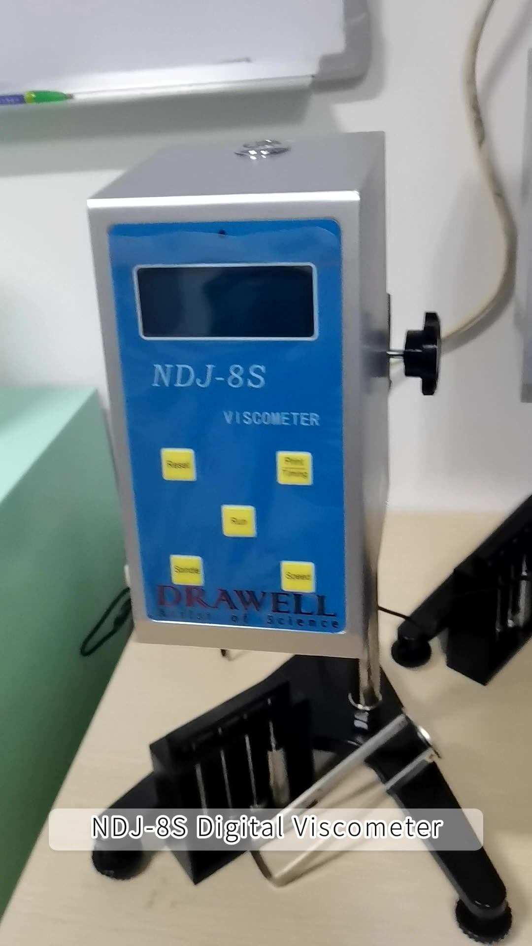 Drawell Ndj-8s Digital Viscosity Meter Laboratory Viscosity Tester ...