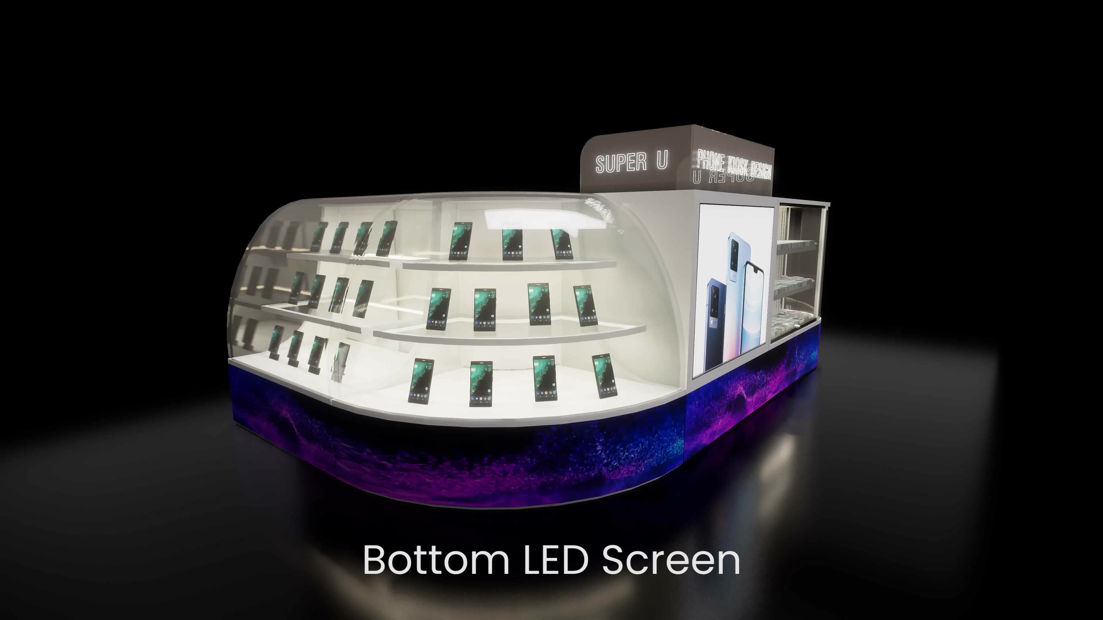 Cellphone Store Interior Design Mobile Phone Shop Showcase Design Cell ...