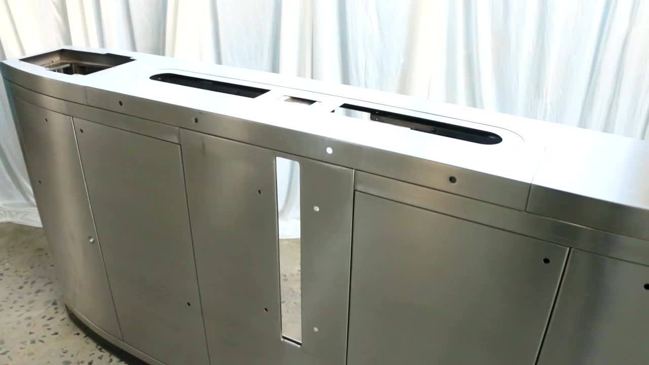 Viral Videos & Demos On Metro ticket gate machine processing production ...